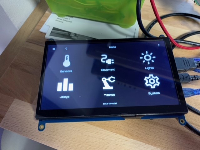 Kivy Reef: A touchscreen interface for reef-pi - Announcements and ...
