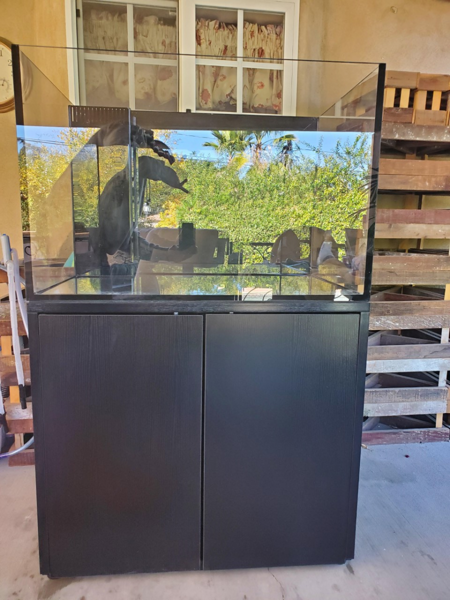 California - Aquariums - 90g Pro Reef Aqua Japan tank/cabinet/sump for ...