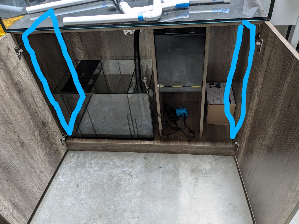 Need help/advice with T slots as extra support inside a wood stand ...