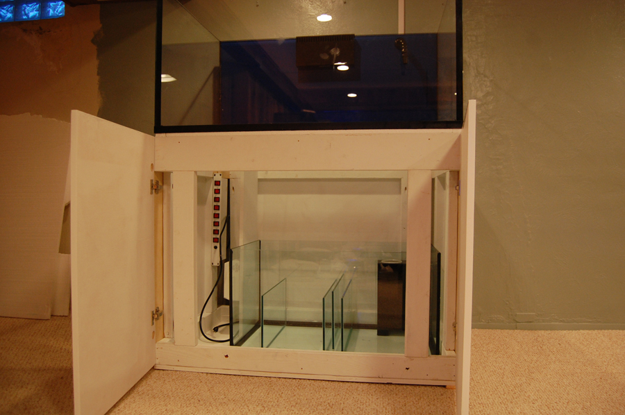 Modular In-Wall And Peninsula Design Aquarium | Reef2Reef