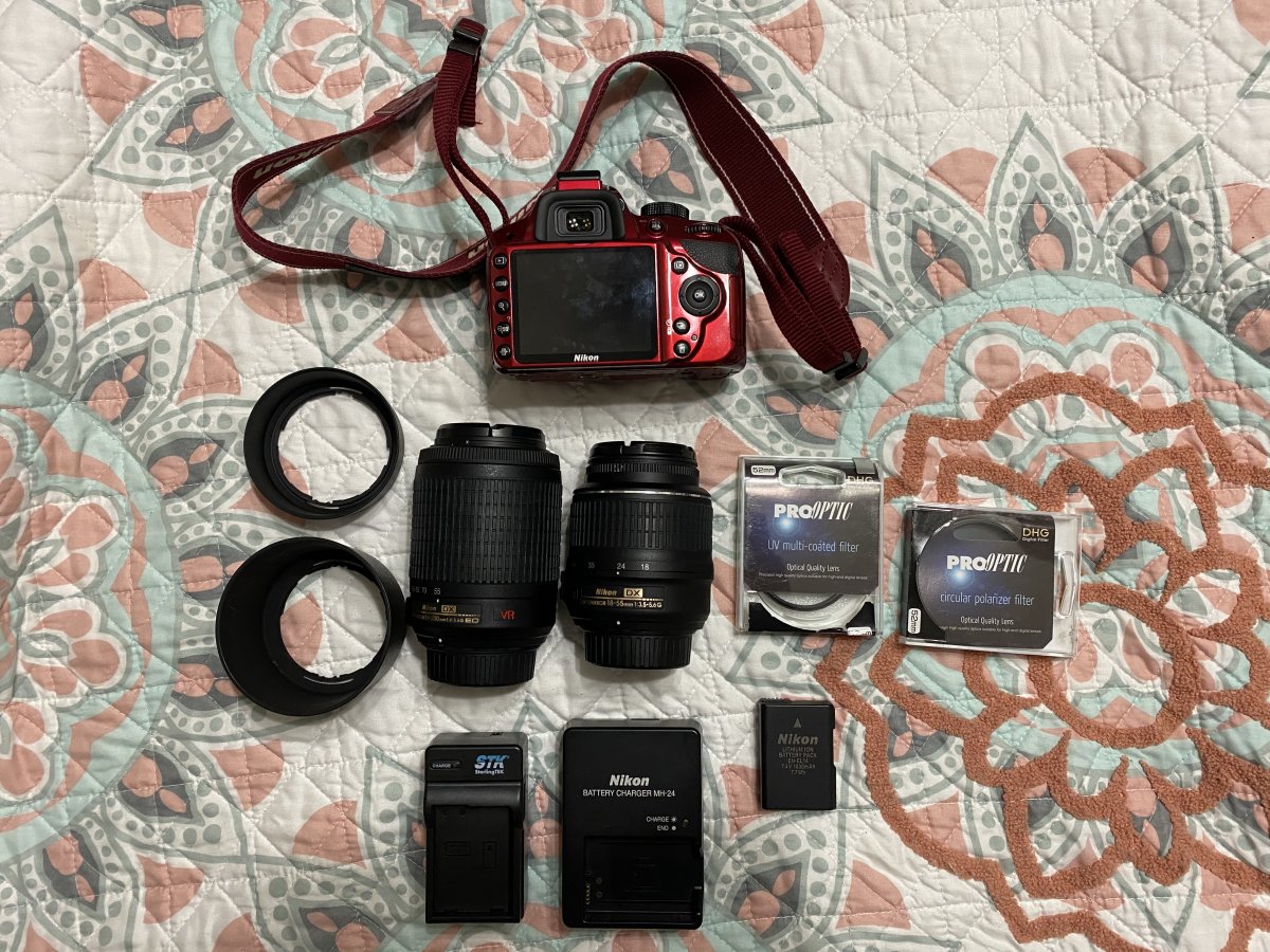 Florida - Media - Miscellaneous - Nikon DSLR Camera Bundle with 2 Lens ...