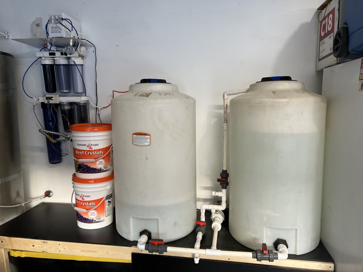 Saltwater Mixing Station | Reef2Reef