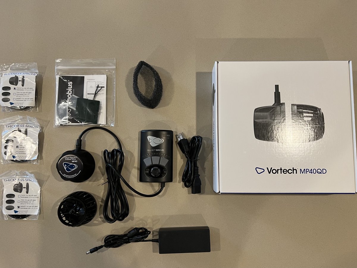Illinois - Powerheads - Dry Goods - SOLD - Vortech MP40QD - 2-Months ...