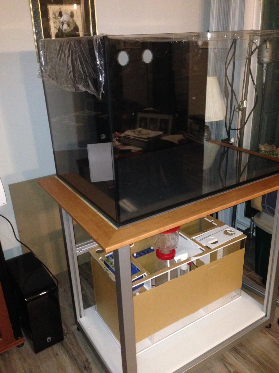 Cube Build - Fiji Cube 81 Gal Build | Reef2Reef