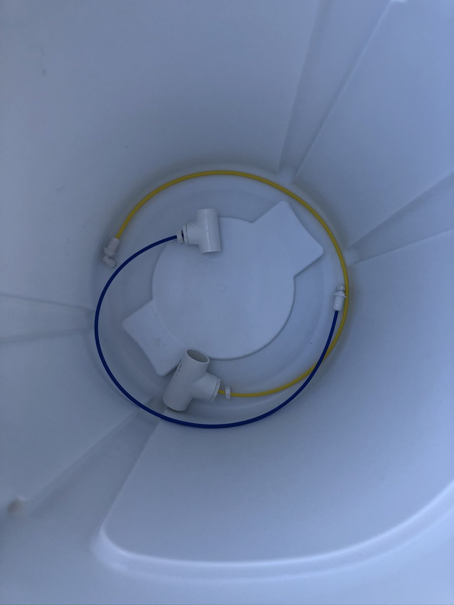 California - ATO - RO/DI - Saltwater Mixing/RODI Storage Barrels with ...