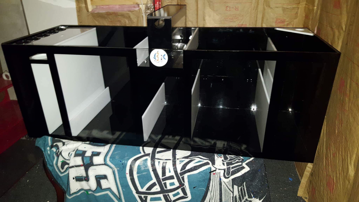Brand new Large Custom sump w/ internal algae scrubber- Elite state of ...