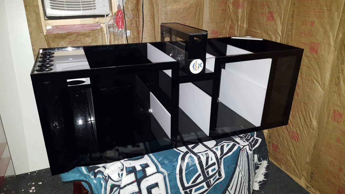 Brand new Large Custom sump w/ internal algae scrubber- Elite state of ...