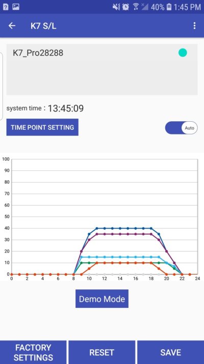 Noopsyche 140w light settings | Reef2Reef